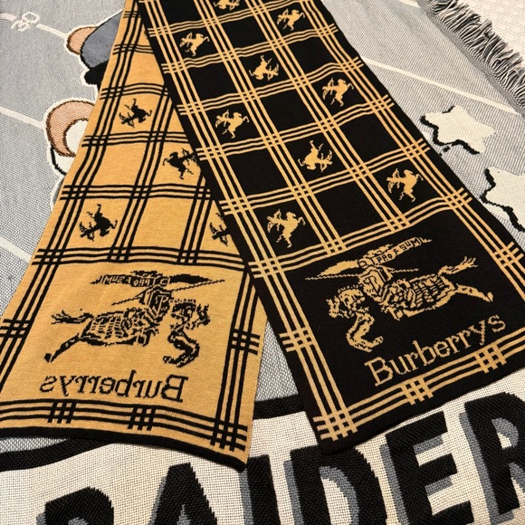 Burberry | Accessories | Vintage 8s Burberry Prorsoum Equestrian Double Sided | Poshmark